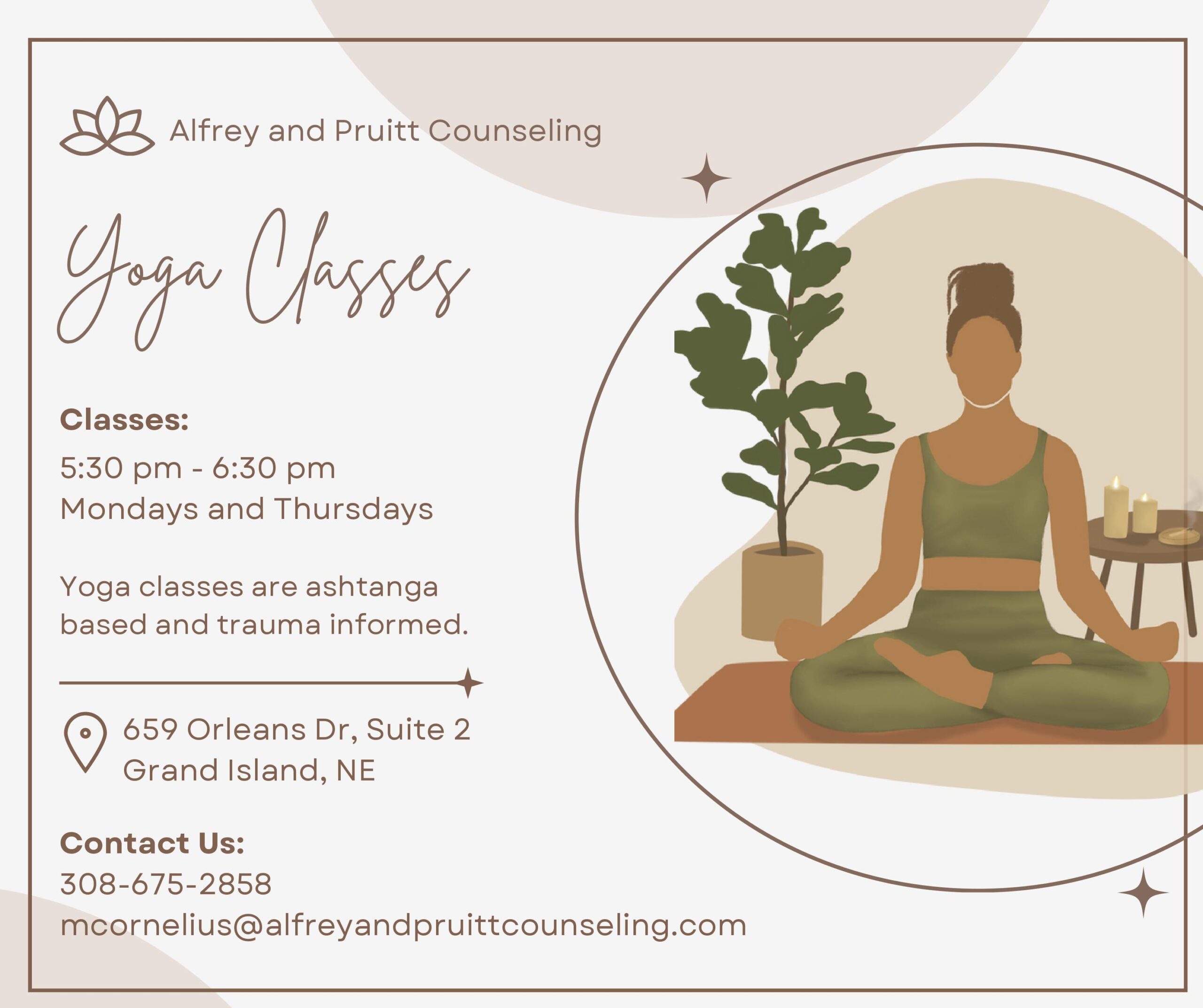 Experience Ashtanga Trauma-Informed Yoga Classes in Grand Island, NE ...